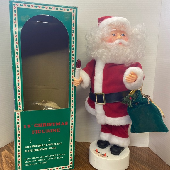 Holiday | Vintage 198s Christmas Animated Santa Claus | Poshmark